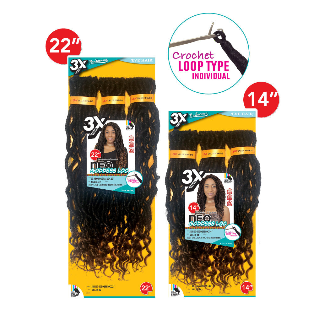 Eve 3X Neo Dread Goddess Loc 22" – Get Sassy Beauty Supply