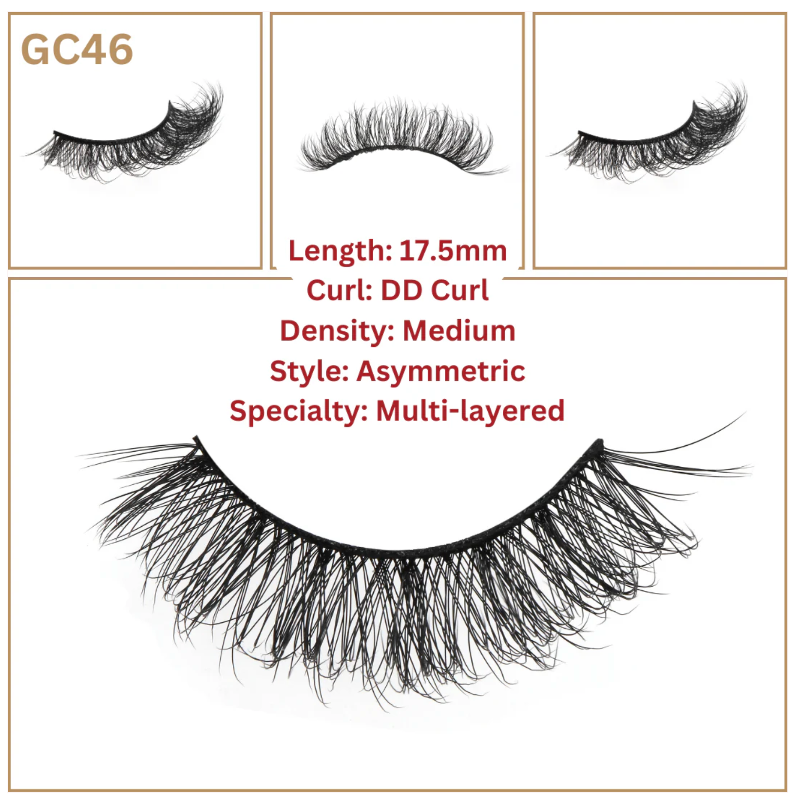 Miss Girly Curl Lashes GC46 – Get Sassy Beauty Supply
